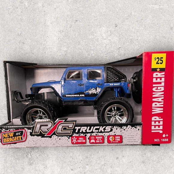 New Bright R/C | Toys | New In Box Jeep Wrangler Rc Truck By New Bright Rc Ages 6 | Poshmark
